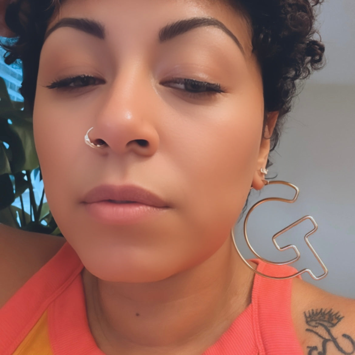 Letter Hoops – Surita Simone